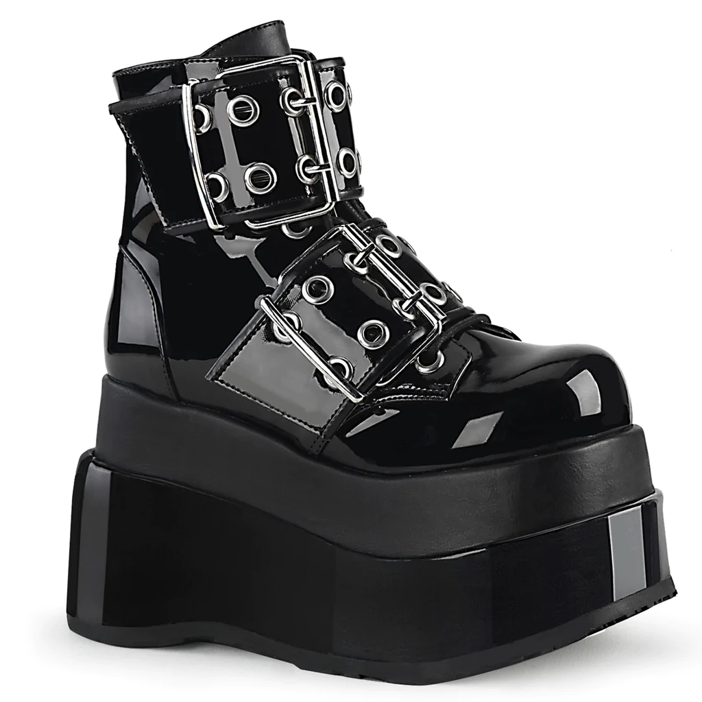 Demonia Double Grommet Platforms Buckle | Kirkas