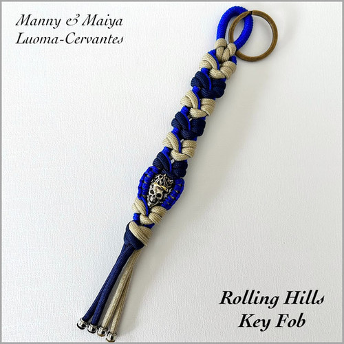 Rolling Hills 'Cursed King' Premium Paracord Key Fob/Zipper Pull | Pull ...