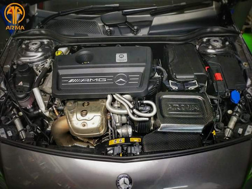 ARMA SPEED Full Carbon Fiber Air Intake Kit for Mercedes-Benz W176 A45 ...