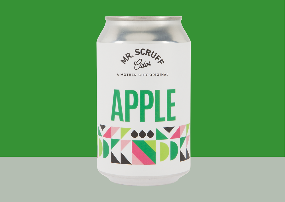 Mr Scruff Cider, local is lekker