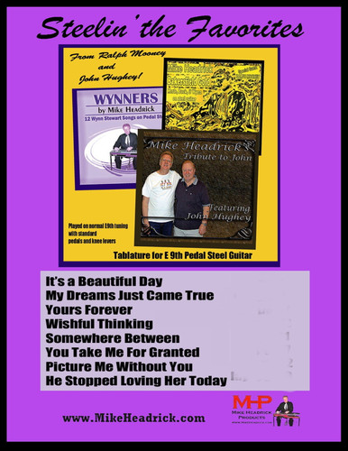 Steelin' The Favorites Tab Book Only | Mike Headrick