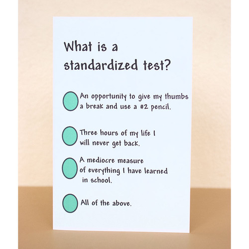 What is a Standardized Test? (Encouragement) | Cclaugh