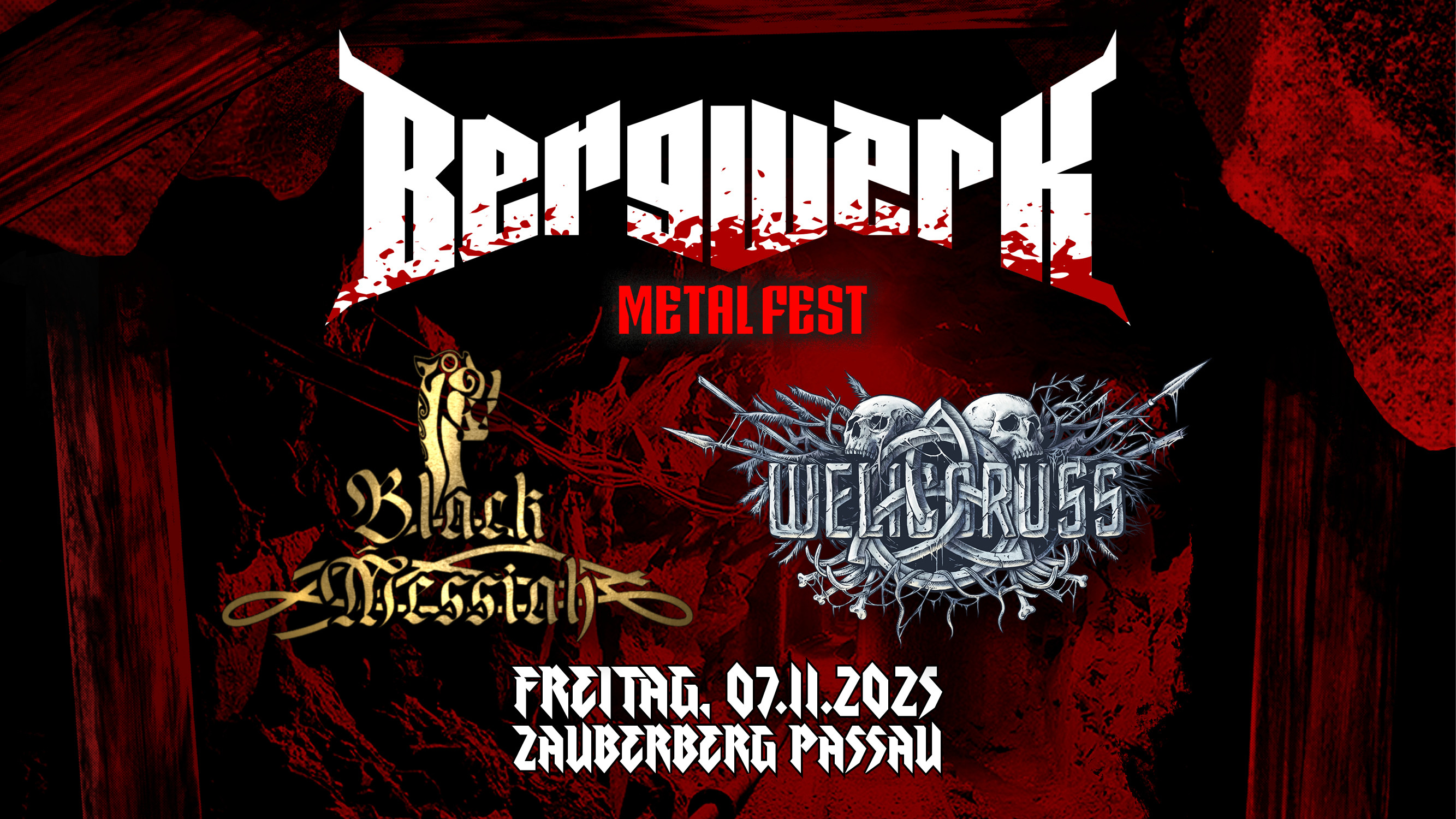 Black Messiah & Welicoruss | Bergwerk Metal Fest | Zauberberg