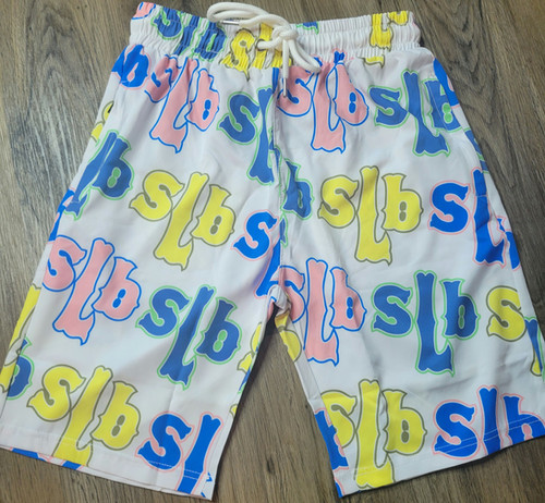 SLB Monogram Shorts | SLBAPPAREL