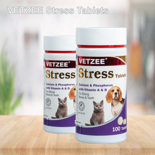 VETZEE Stress Tablets | Superpharmaceuticals