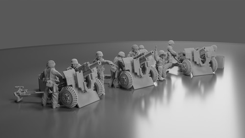 US Army In The Pacific - Artillery Battery | Imperator Models