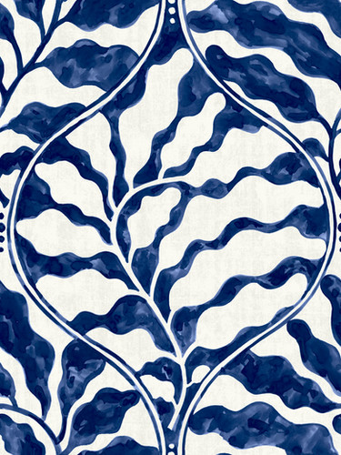 Preen Navy | trevifabrics.com