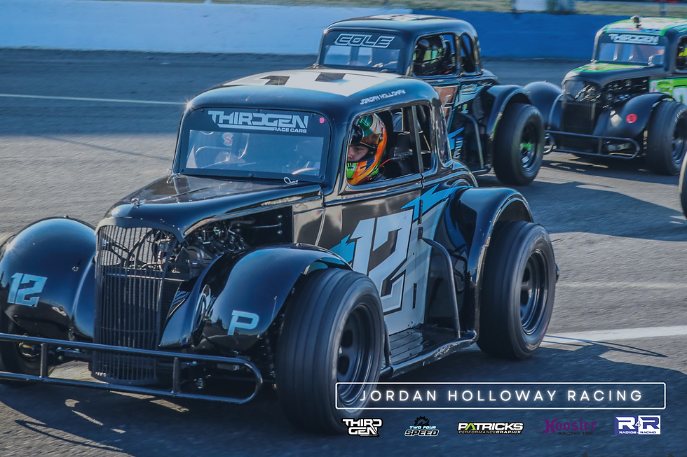 JORDAN HOLLOWAY- RACE CAR DRIVER