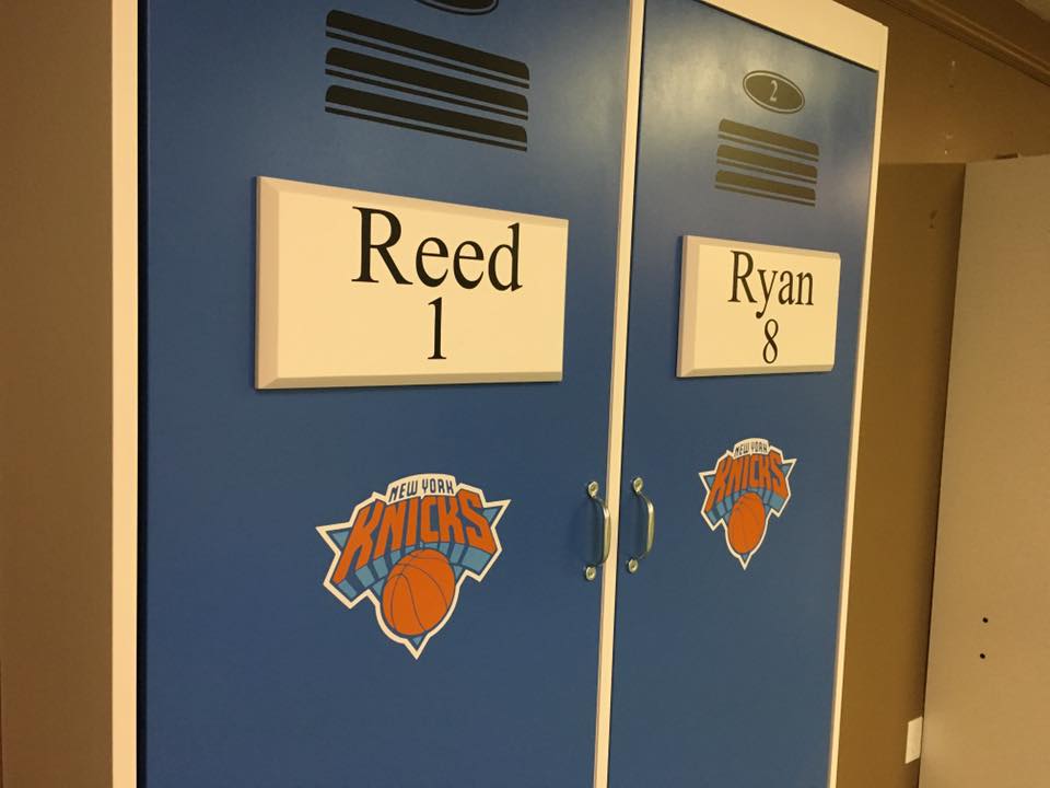 New York Knicks Locker Murphy Bed