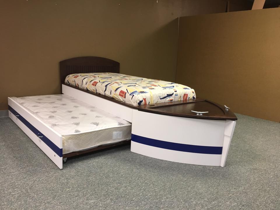 Boat Bed | North Little Rock | Poggy's Kids Custom Furniture