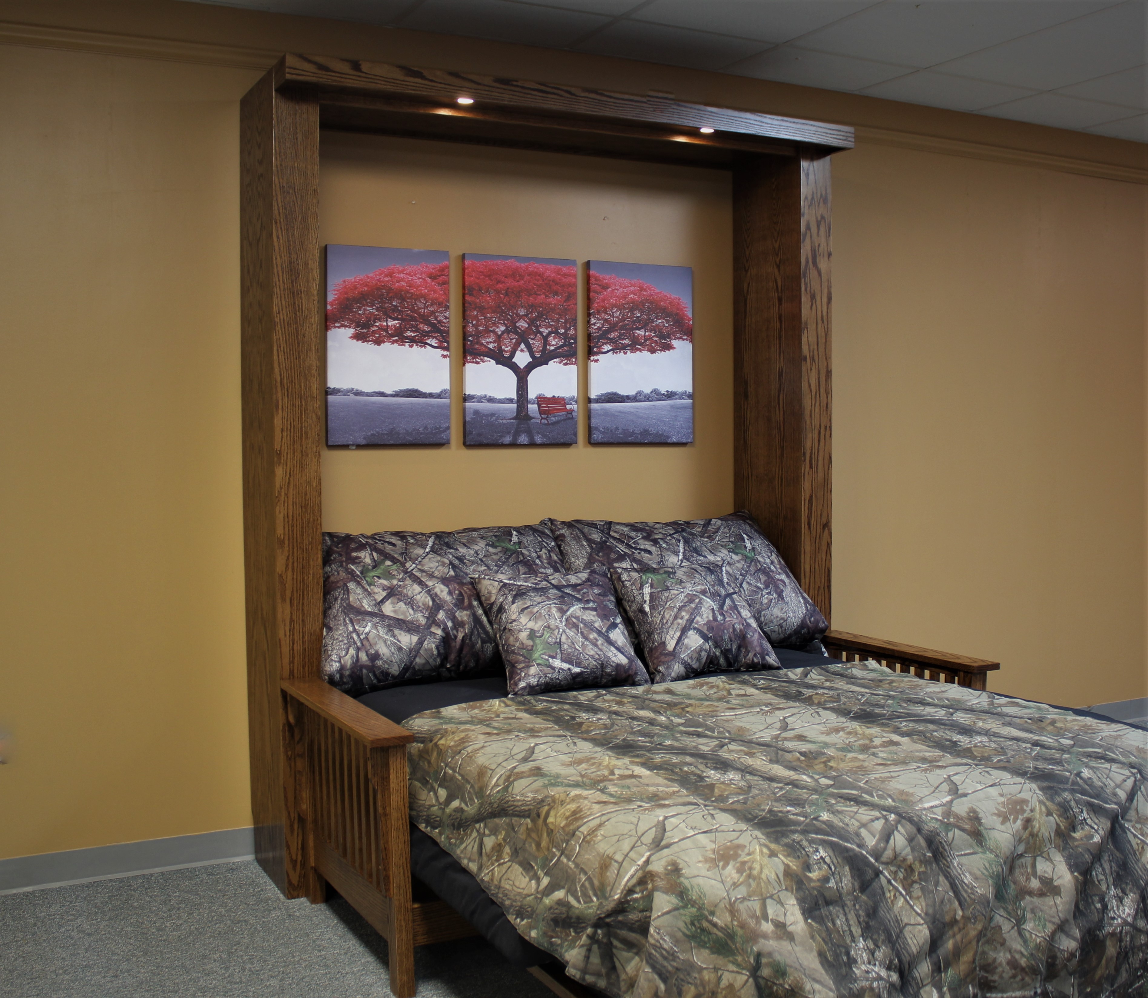 Barn Door Sofa Murphy Wall Bed