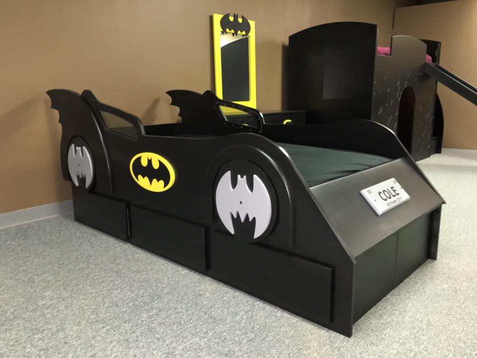 Batmobile Bed | North Little Rock | Poggy's Kids Custom Furniture
