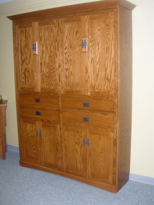 Mission Style Murphy bed