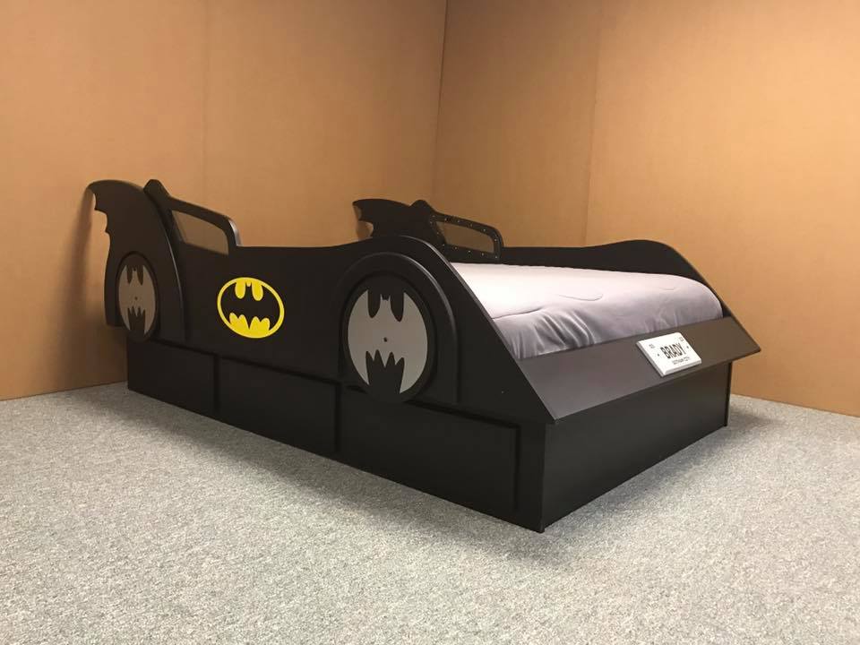 Batmobile Bed | North Little Rock | Poggy's Kids Custom Furniture