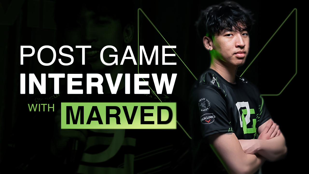 MARVED POST GAME INTERVIEW AFTER PAPER REX