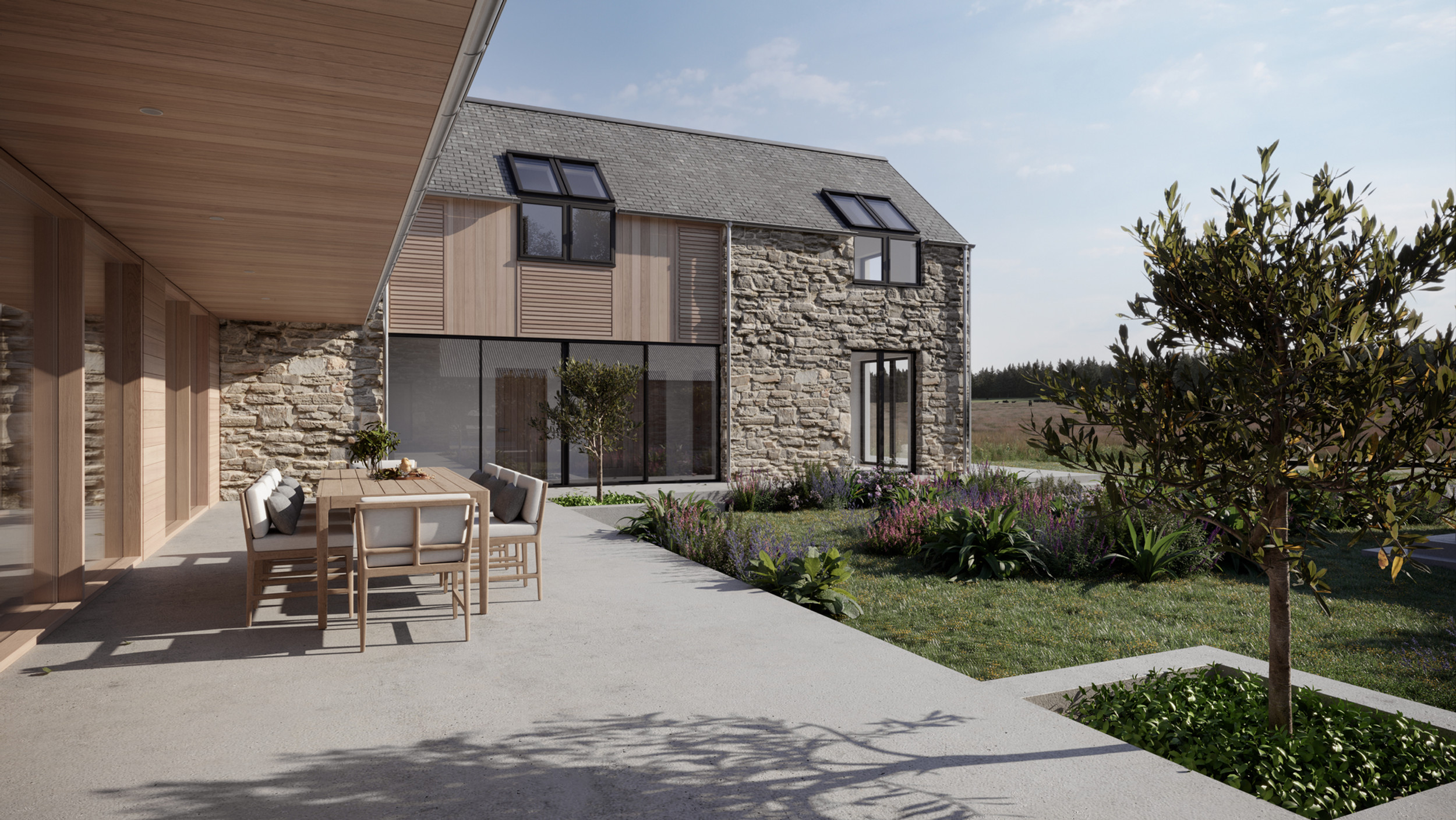 NL Architects - Leemuir Farmhouse | Strive CGI