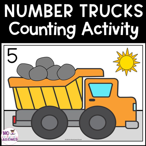 Counting 1-20 Trucks | Hands-On Printables