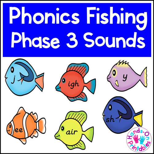 Phase 3 Phonics Fishing Activity | Hands-On Printables