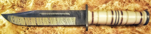 V1 Exact copy of the famous U.S. fighting knife | DAMASCUS USA