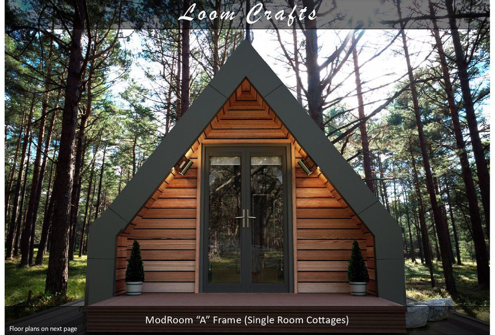 ModRoom A Frame (Single Room Cottage) | Modular Prefab Homes & Cottages ...