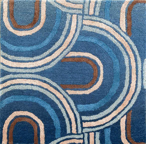 Handmade Tibetan Rugs with Pattern - 56768 | JD Staron