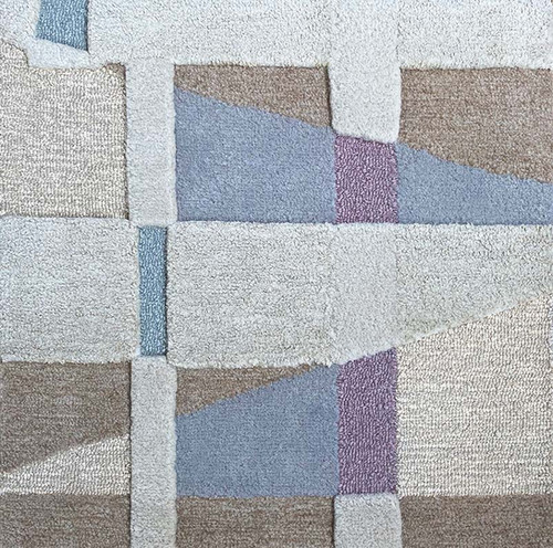 Handmade Tibetan Rugs with Pattern - 55040 | JD Staron