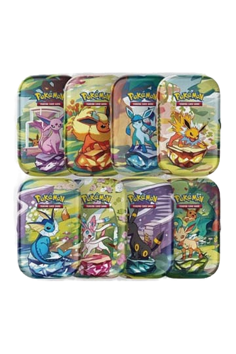 Pokémon TCG: Mini Tin (8 Tins) - Prismatic Evolutions | Tonakai ...