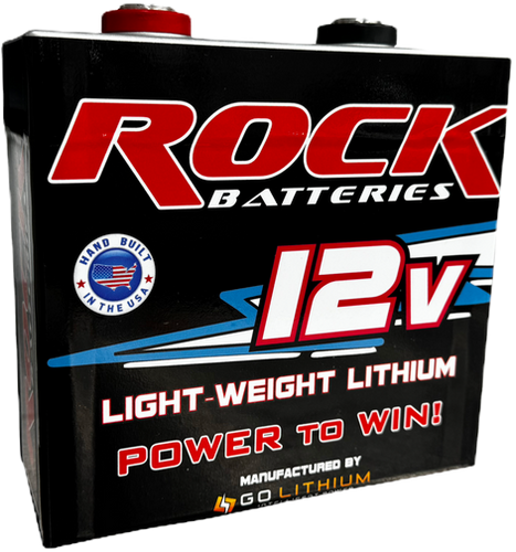 ROCK 12V LIGHT WEIGHT LITHIUM BATTERY | GearheadFab
