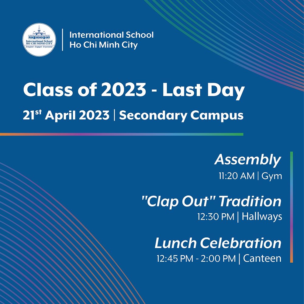 Class of 2023 - Last Day