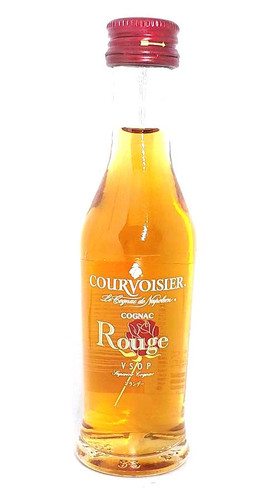 Courvoisier Rouge VSOP Cognac 30ml 3cl Miniature | Mini Collector