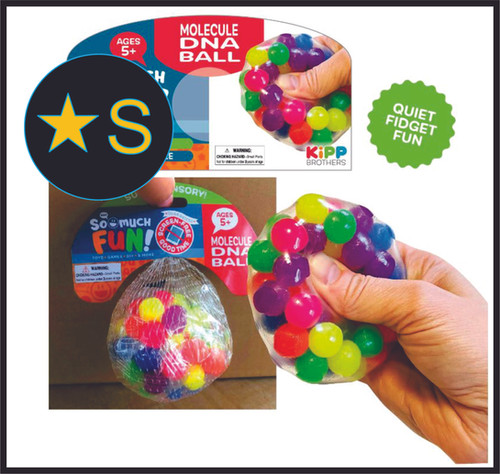 Molecule DNA Balls - 2.6" - Sensory Toy | Treasure Chest