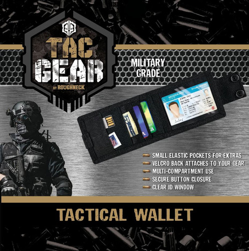 TAC GEAR by Roughneck™ Tactical Wallet - Military Grade - Counter ...