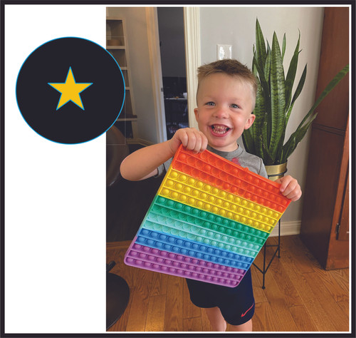 Fidget Poppers - 11" to 12" Jumbo Assortment in Counter Display ...