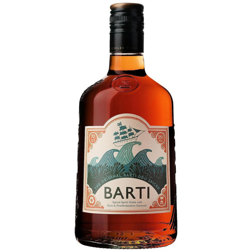 Barti Ddu Spiced Rum 70cl | Welsh Bottle Shop