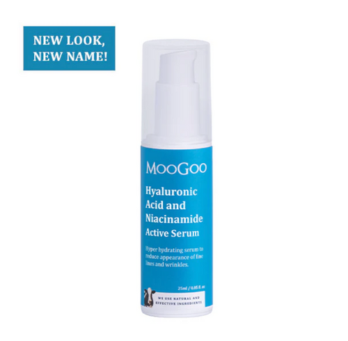 Moo Goo - Hyaluronic Acid and Niacinamide Active Serum 25ml | Well & Ness