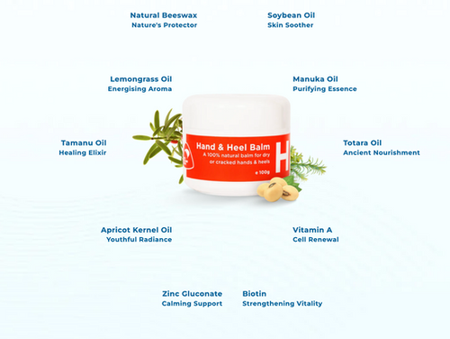Hand & Heel Balm - by Savvy Touch 100g | Well & Ness