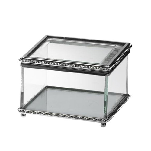 Silver Rope Trim Boxes | Giftedoflarchmont