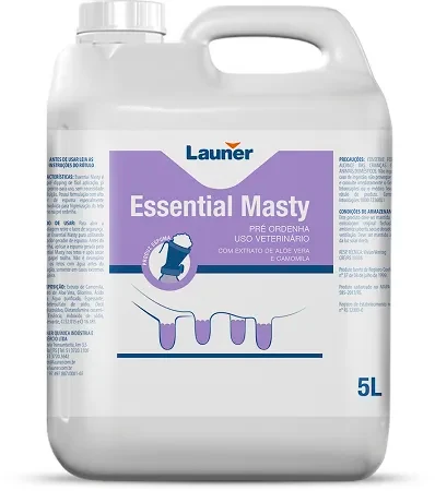 Detergente de Limpeza Pré-Dipping Bovinos Leite Essencial Masty 5L ...