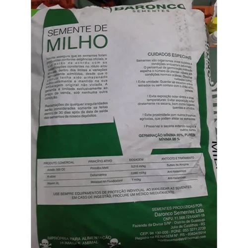 Saco Semente de Milho Al Bandeirante 20kg - Daronco | Natural Kingdom