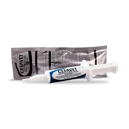 Antibiótico Bovinos Tratamento Mastite Cefavet Seringa 10ml - Ceva ...