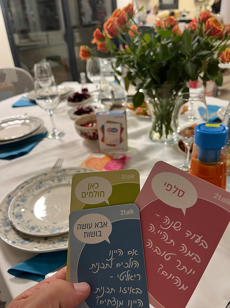 2talk קלפים לניהול שיחות משמעותיות