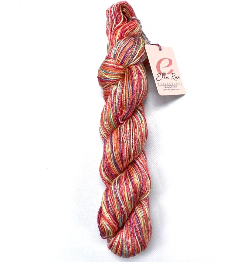 Ella Rae Watercolors 8ply 100% Mercerized Variegated Cotton - Quality ...