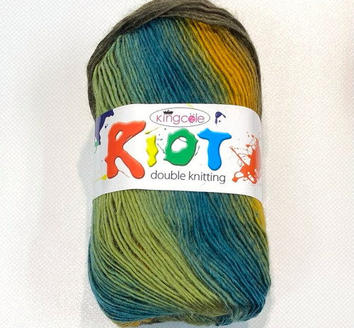 More King Cole Riot DK - Beautiful Variegated Wool Acrylic Blend | The ...