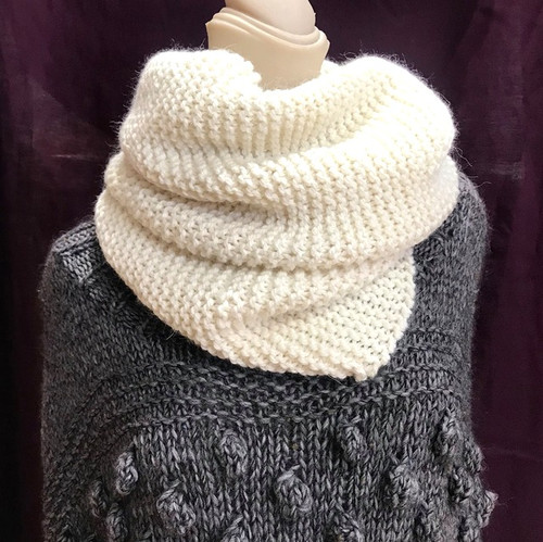 Chunky Andes Cowl PDF Pattern - Knit A Chunky Cowl | The Blue Box