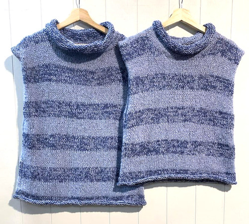 Blended Vest PDF Pattern - 16ply - Luxurious Vest Using Rowan & Lang ...