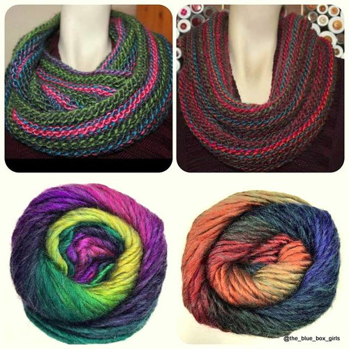 14ply Cowl Scarf PDF Pattern | The Blue Box