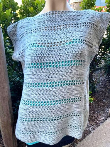 Easy Breezy Top PDF Pattern - 8ply | The Blue Box