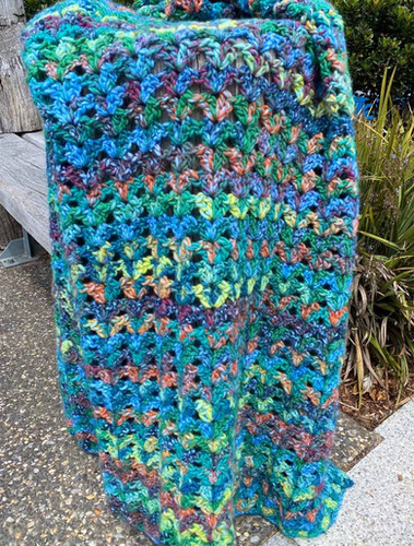 In A Flash Crochet Blanket PDF Pattern - Crochet A Super Bulky Rug ...