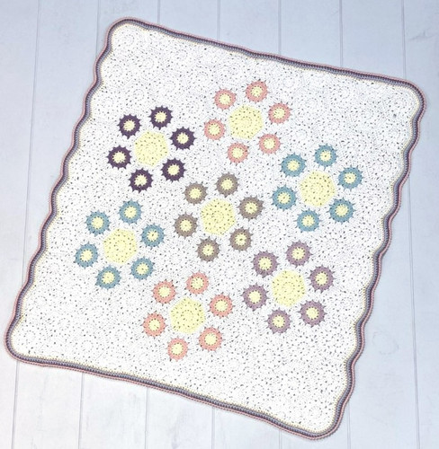 Hexi Pram Cover Kit - Gorgeous Crochet Kit - Make Your Own Pram Rug ...