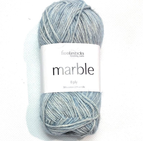 Fiddlesticks Marble 8ply - 14 Colours - Cotton Acrylic Blend - Quality ...